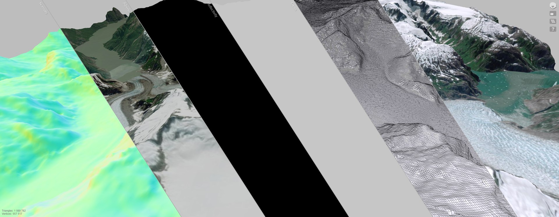 Mountain Landscape Shakes Glaiser 3D - TurboSquid 2034837