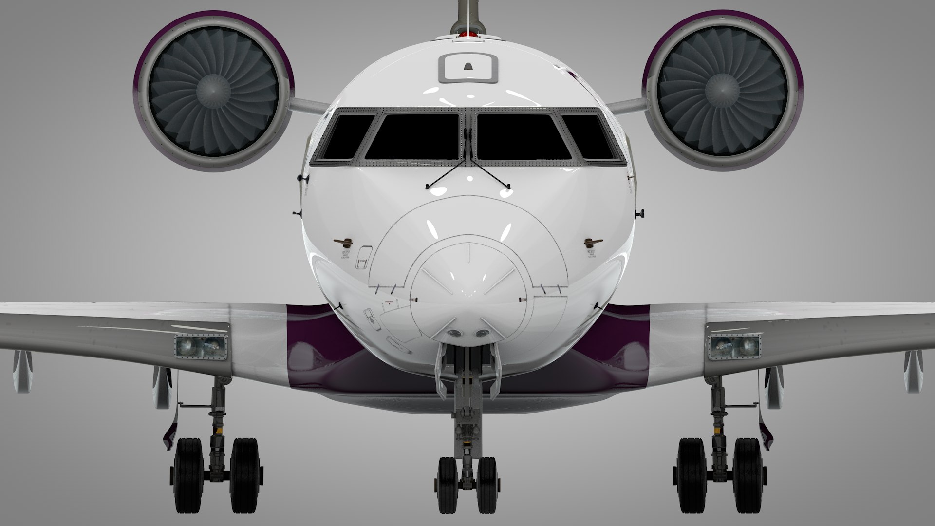 3D roll jet sr bombardier crj - TurboSquid 1657367