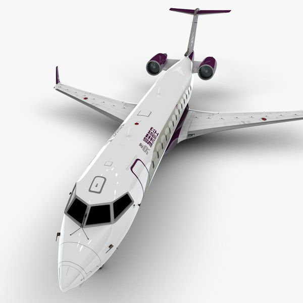 modelo 3d Sparkle Roll Jet SR Jet BOMBARDIER CRJ 200 L1152 - TurboSquid ...