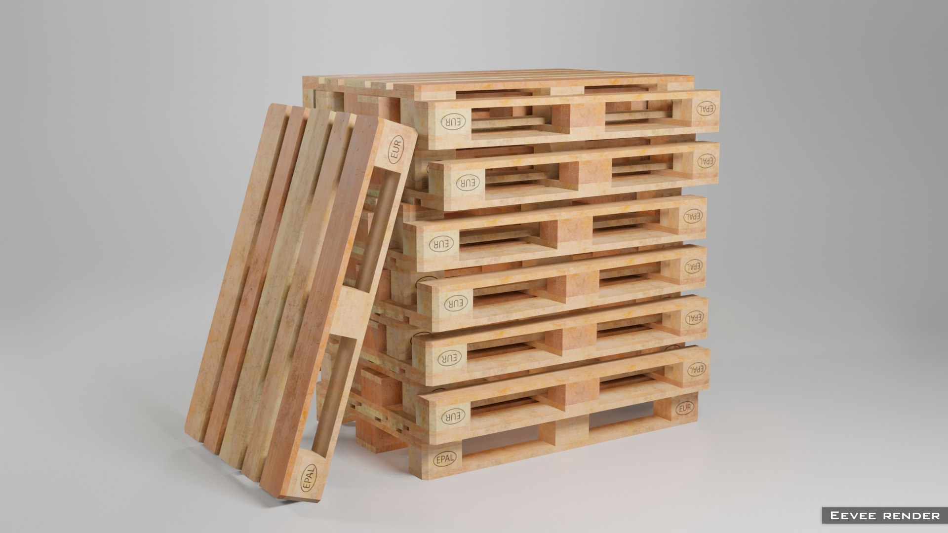 3D Epal Pallet Use - TurboSquid 1602369