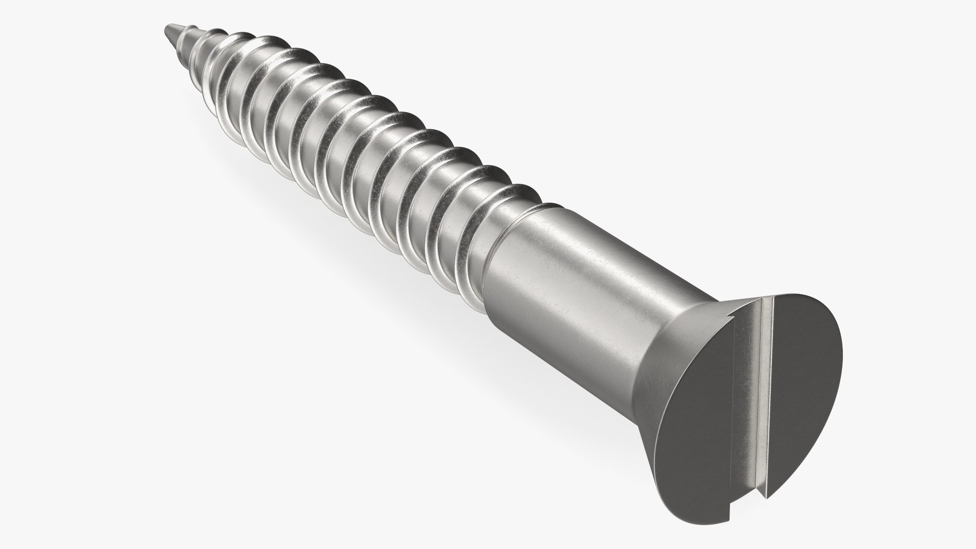 Wood Screw Model - TurboSquid 2240377