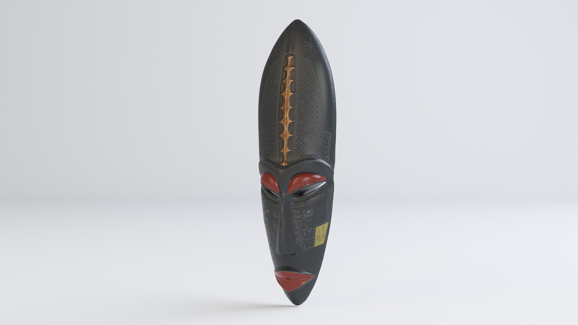 African Mask V3 Model - TurboSquid 1575523