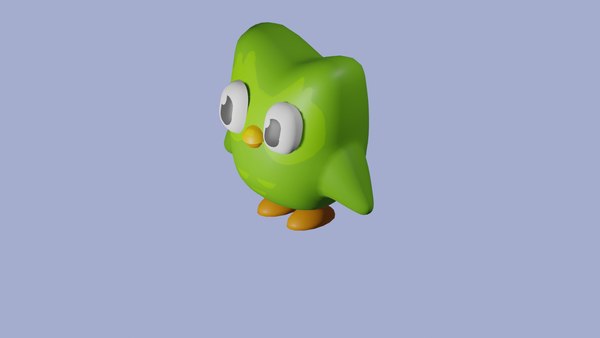 3D Duolingo Models | TurboSquid