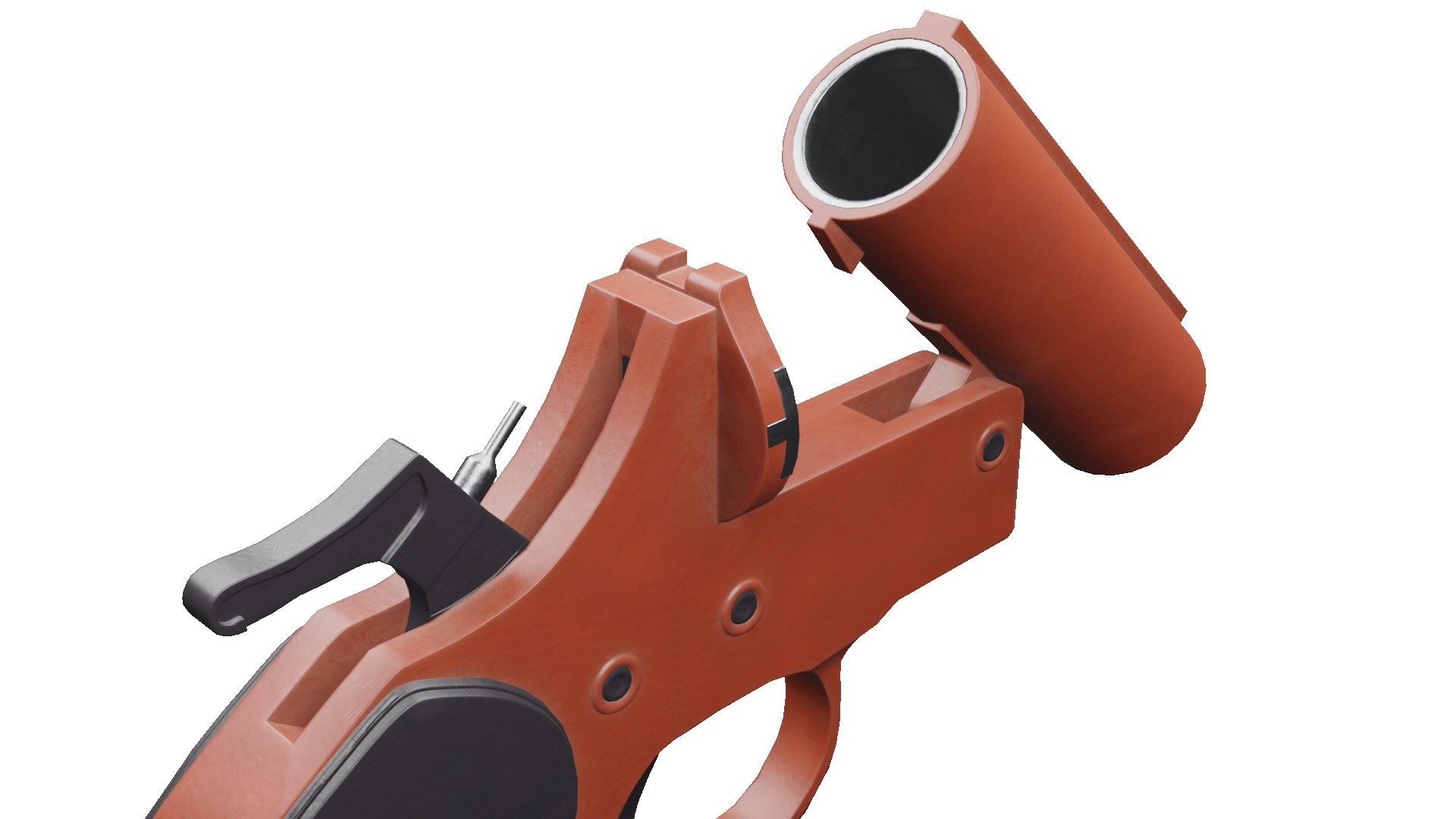 Flare Gun 3D Model - TurboSquid 2123853