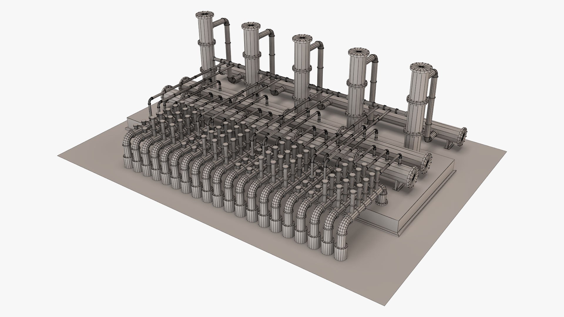 3D Piping 1 Model - TurboSquid 1538882