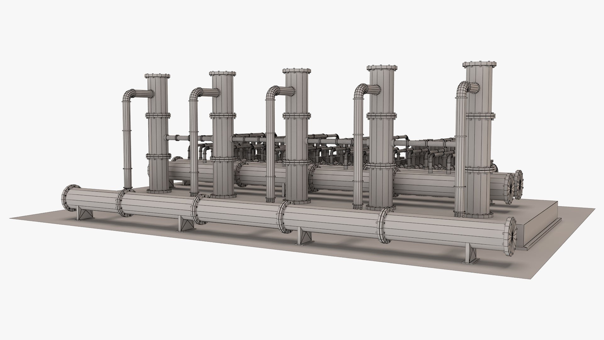 3D Piping 1 Model - TurboSquid 1538882