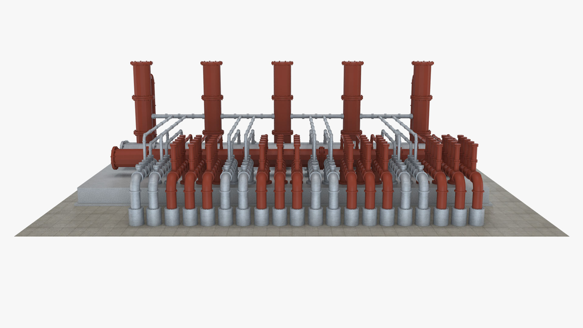 3D Piping 1 Model - TurboSquid 1538882