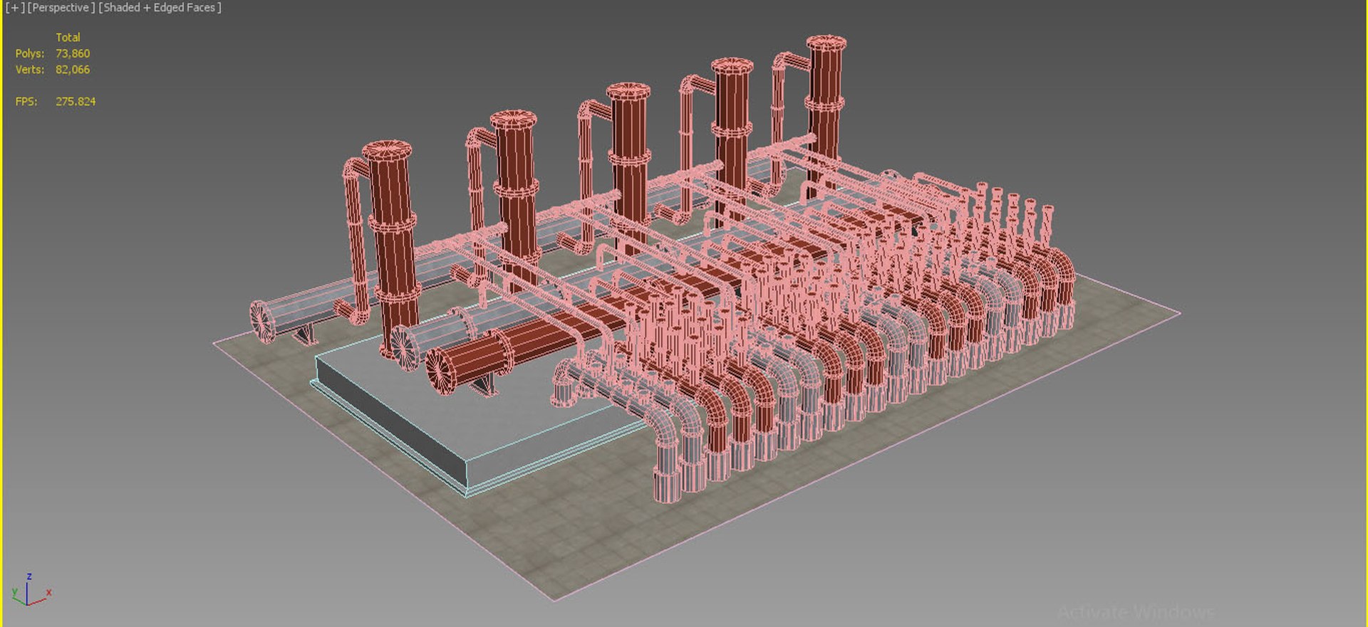 3D Piping 1 Model - TurboSquid 1538882