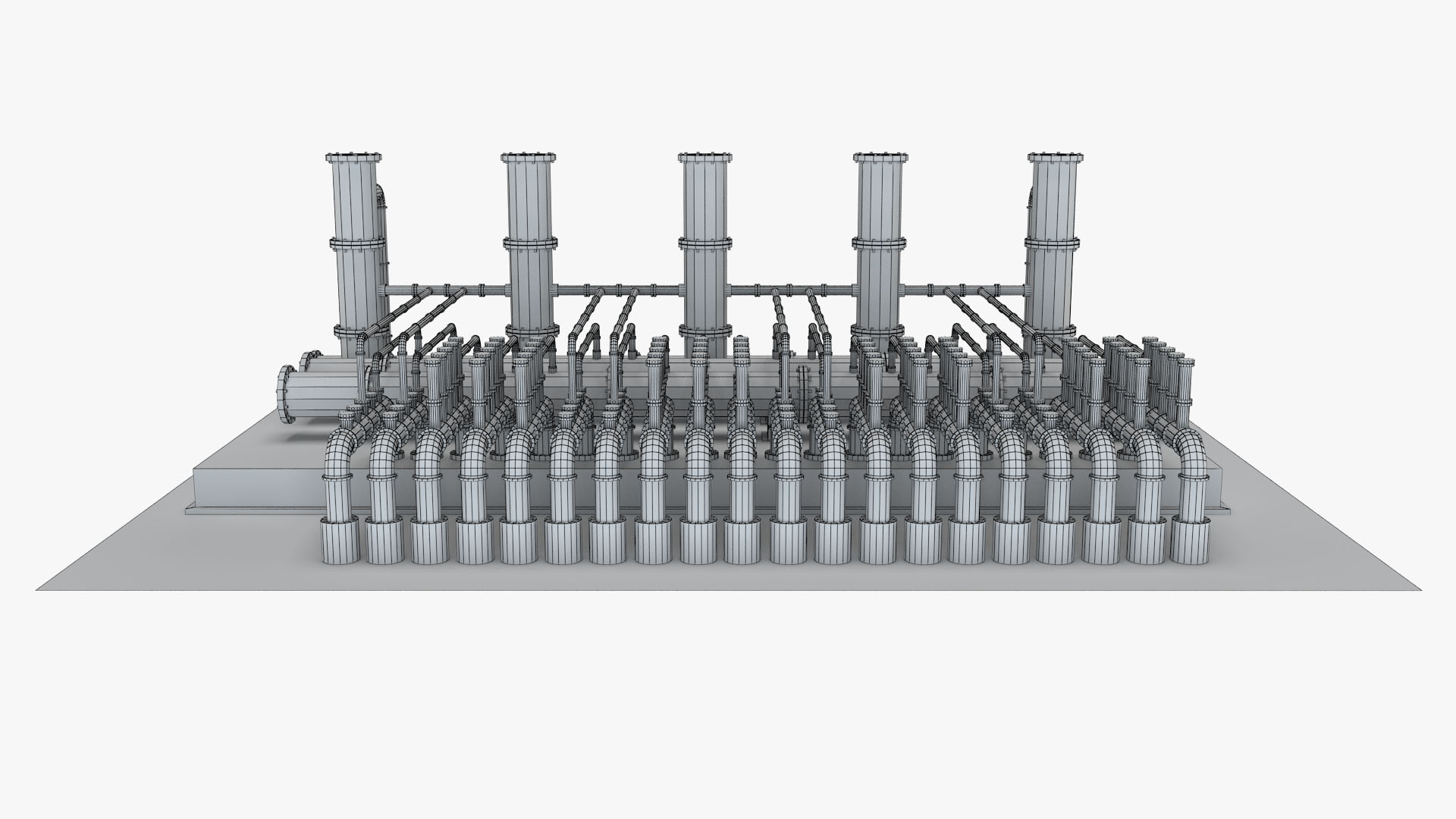 3D Piping 1 Model - TurboSquid 1538882