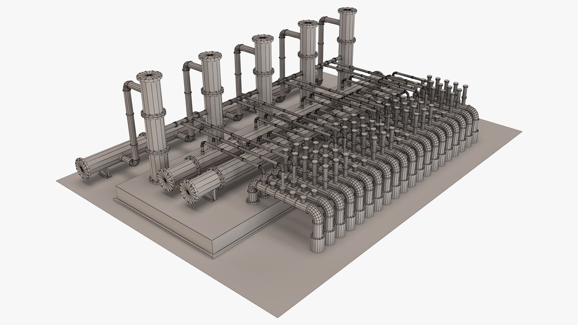3D Piping 1 Model - TurboSquid 1538882