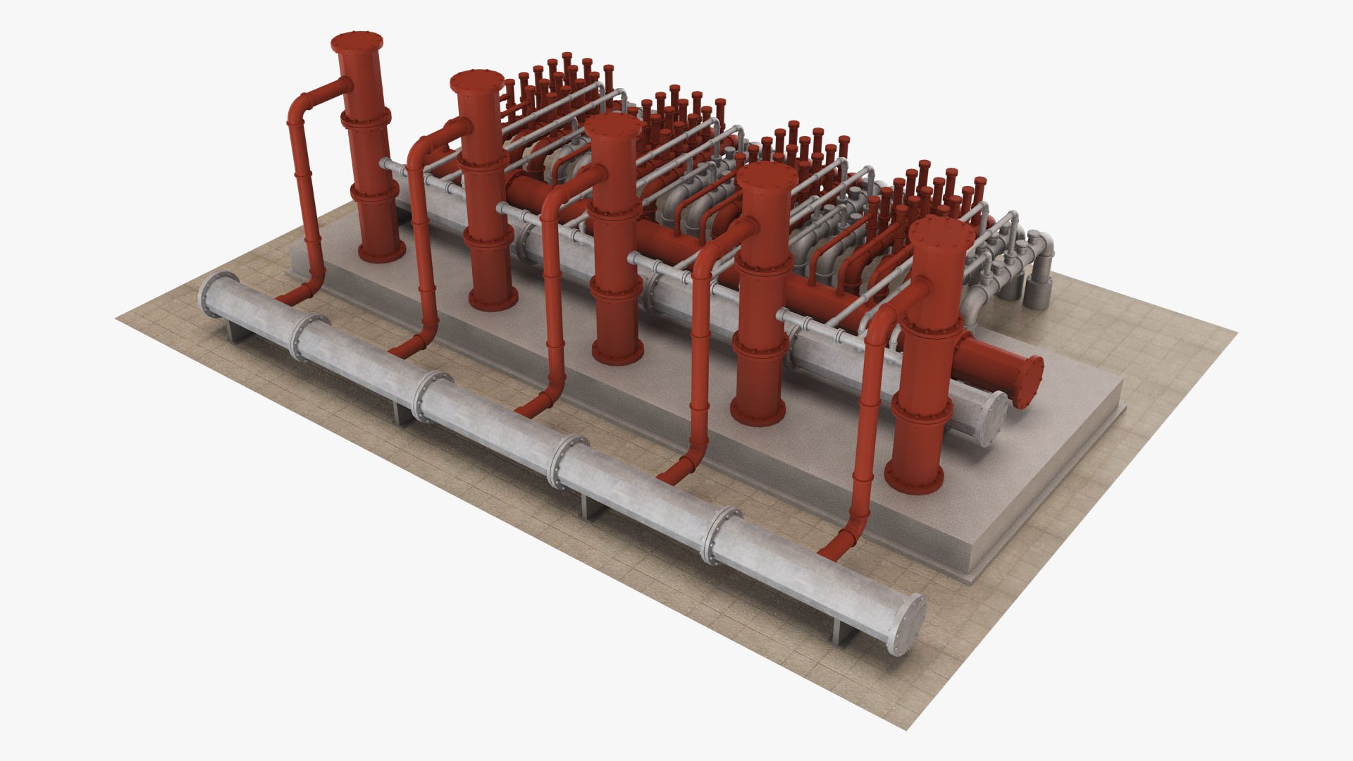 3D Piping 1 Model - TurboSquid 1538882