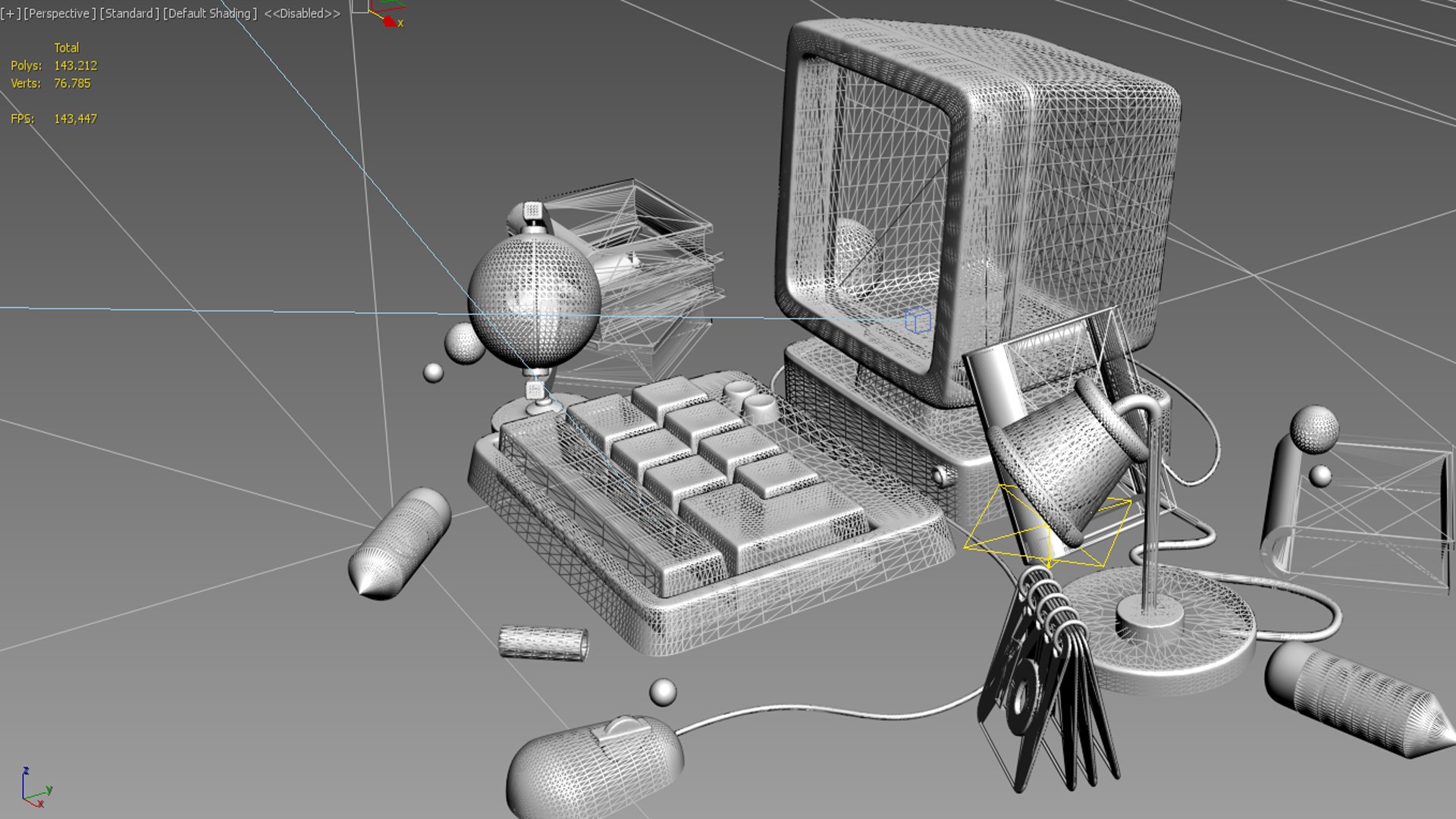 Cartoon Computer 3D Model - TurboSquid 2027501