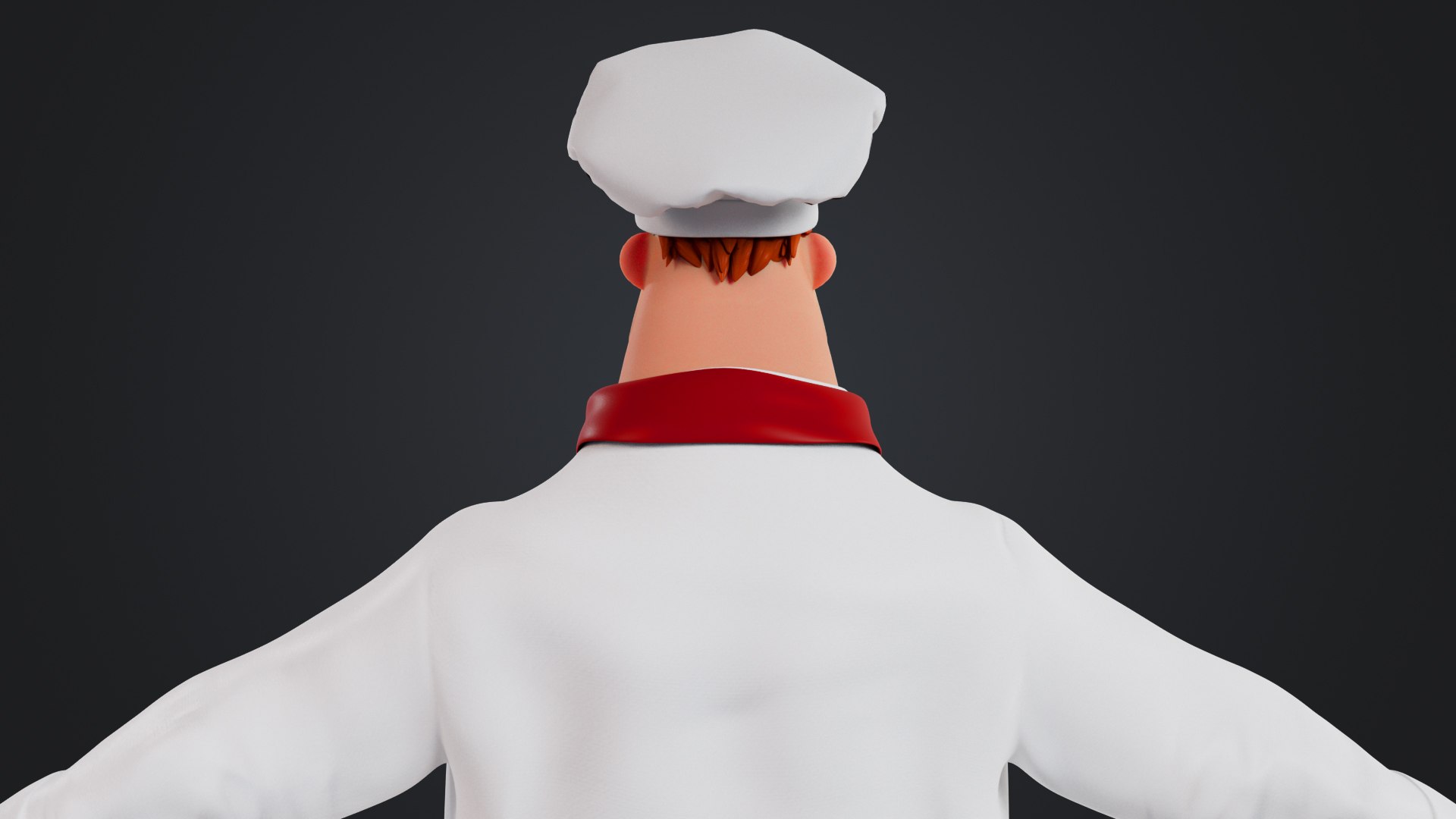 Cartoon Chef Rigged 3D Model - TurboSquid 2352468