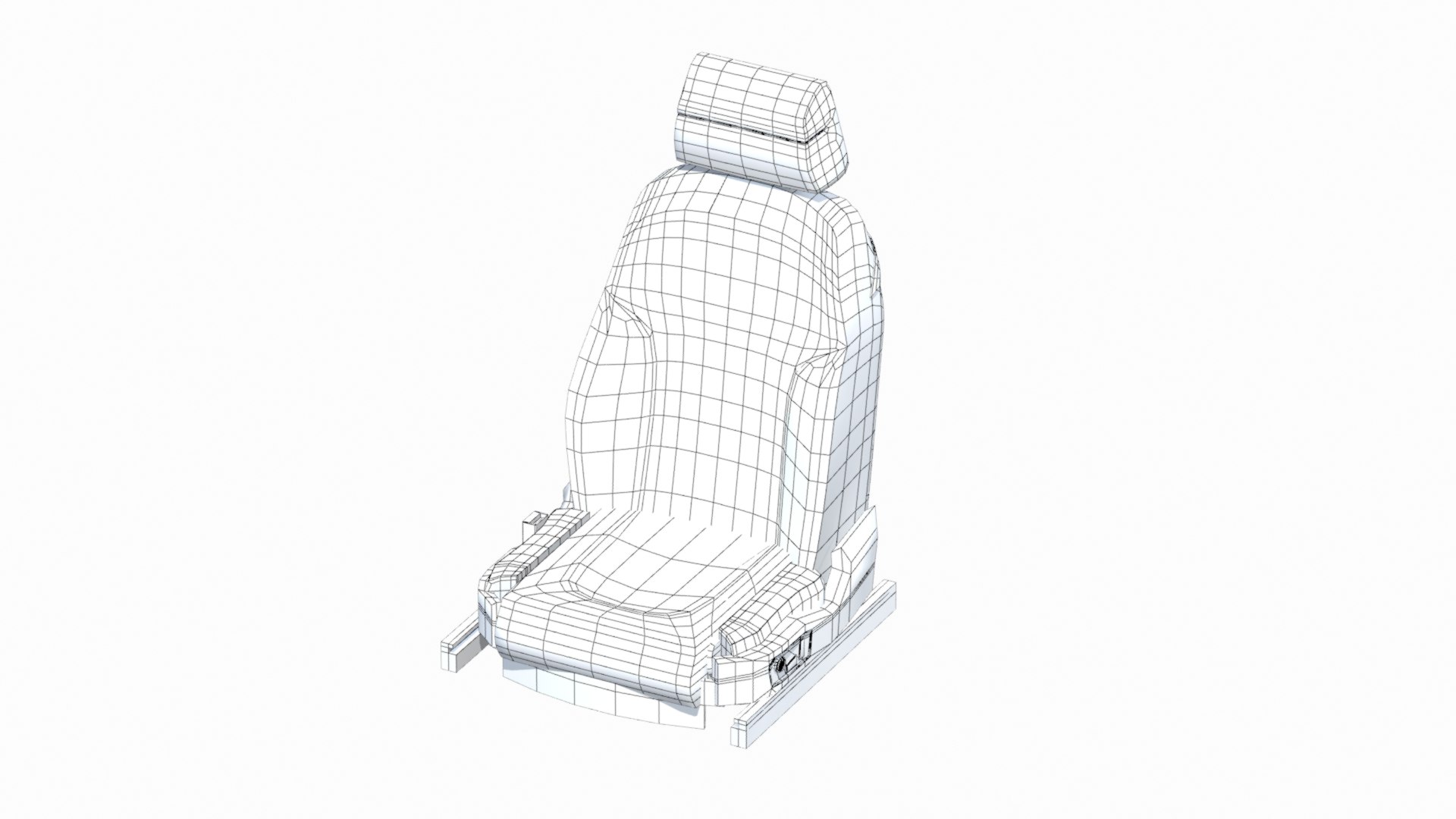 Car Seat 3D model - TurboSquid 2149696