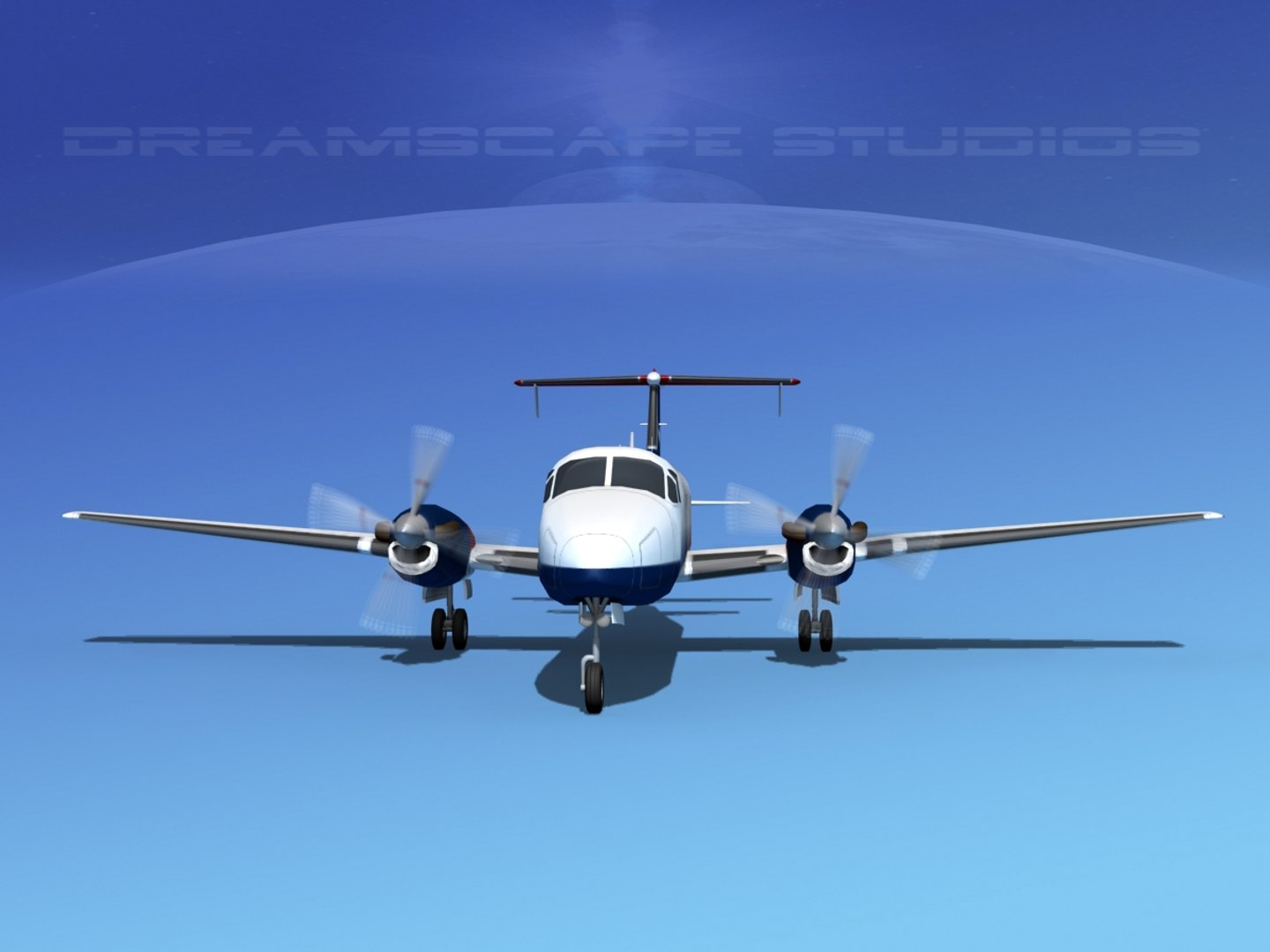 Beechcraft 1900c 3d Model