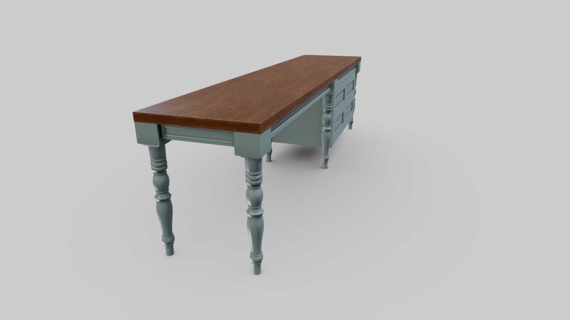 3D Model Support Dining Table - TurboSquid 2019061
