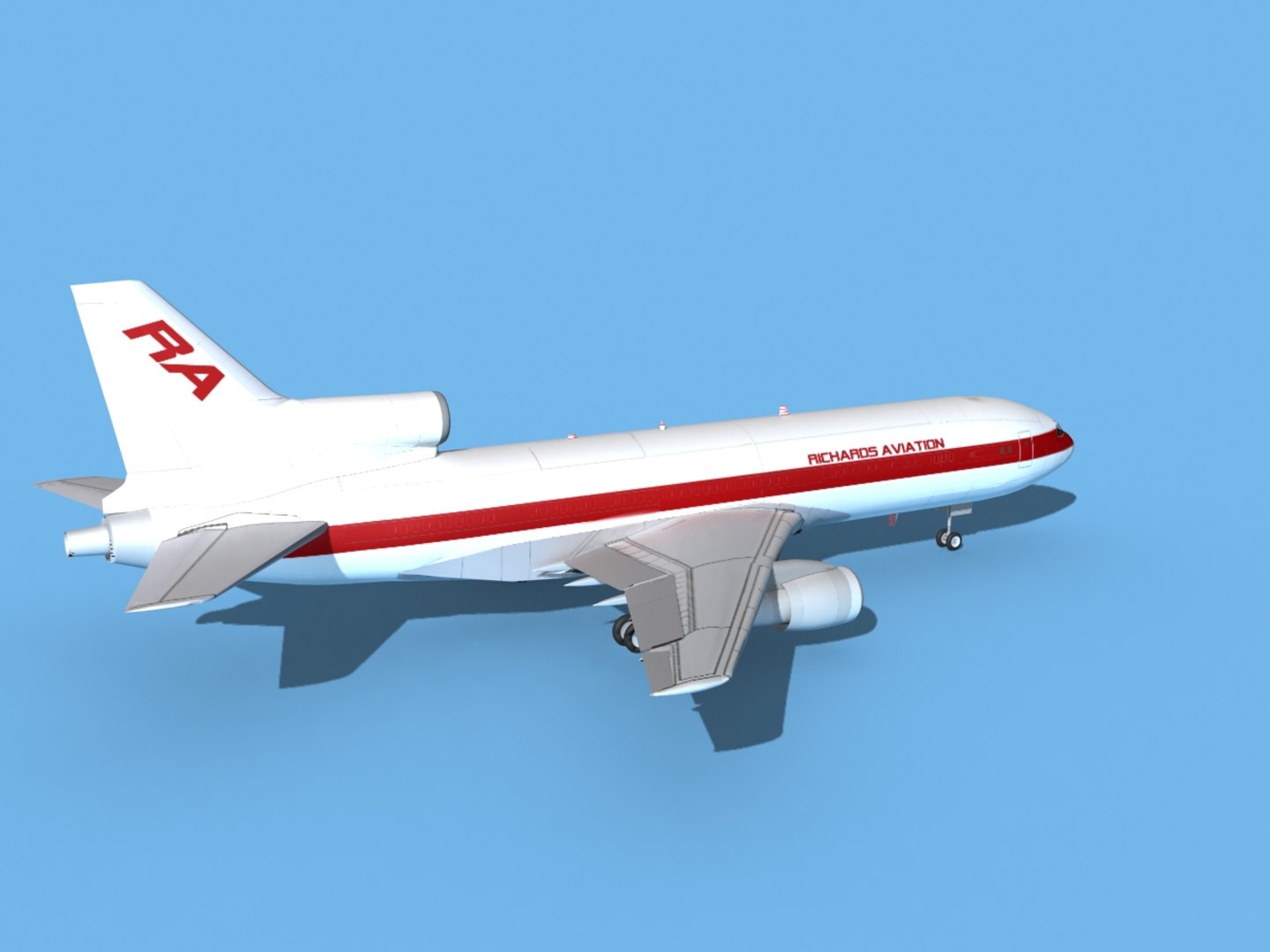 Lockheed l-1011-10 3D model - TurboSquid 1488943