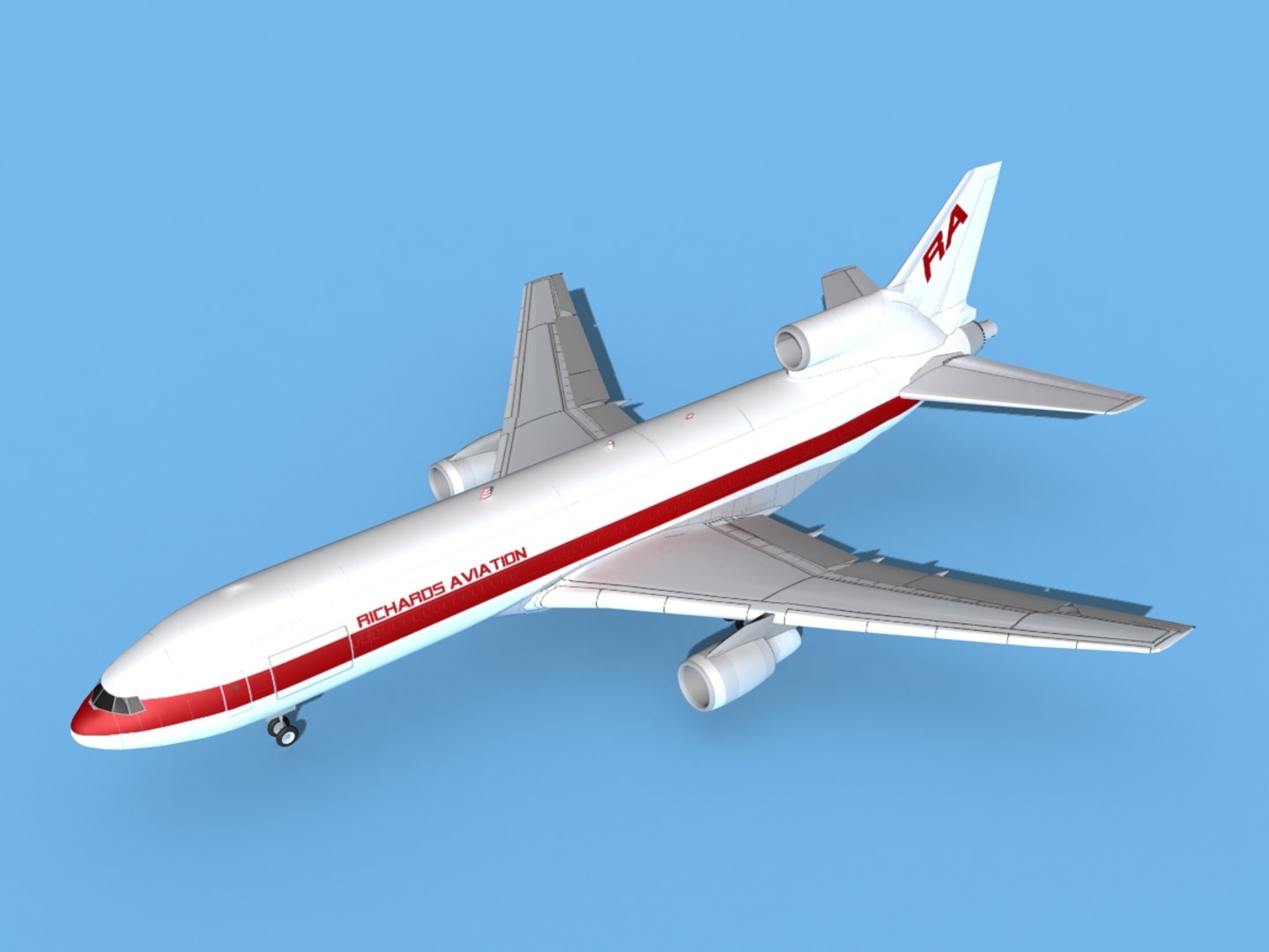 Lockheed l-1011-10 3D model - TurboSquid 1488943