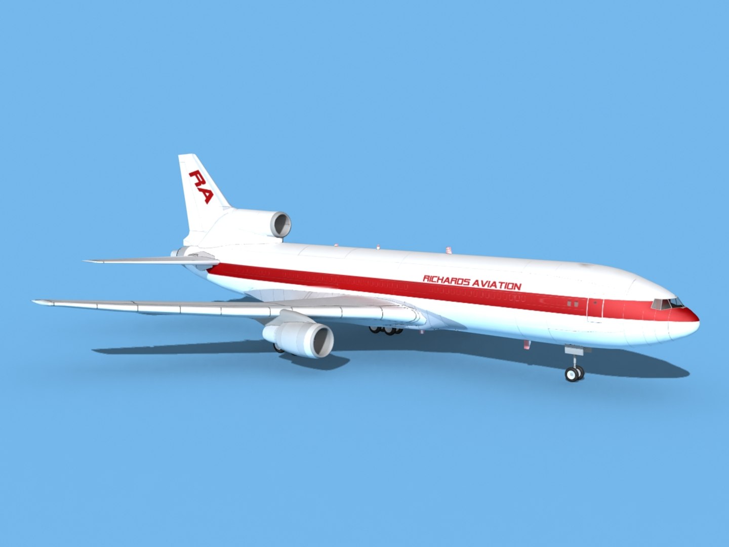 Lockheed l-1011-10 3D model - TurboSquid 1488943