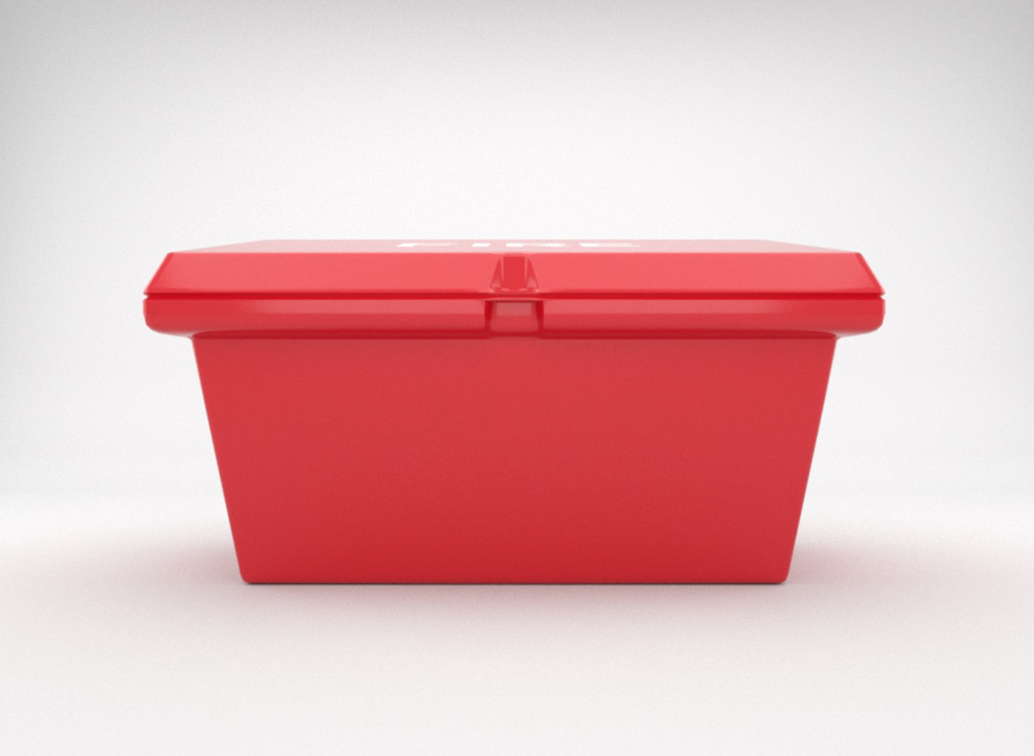 3d Model Fire-fighting Sand Box