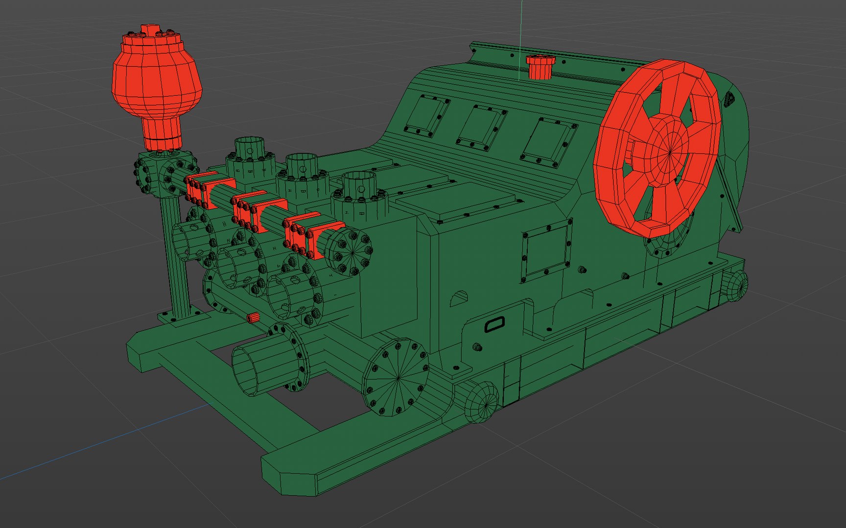 Oil drilling Equipment compilation 3D - TurboSquid 2140925