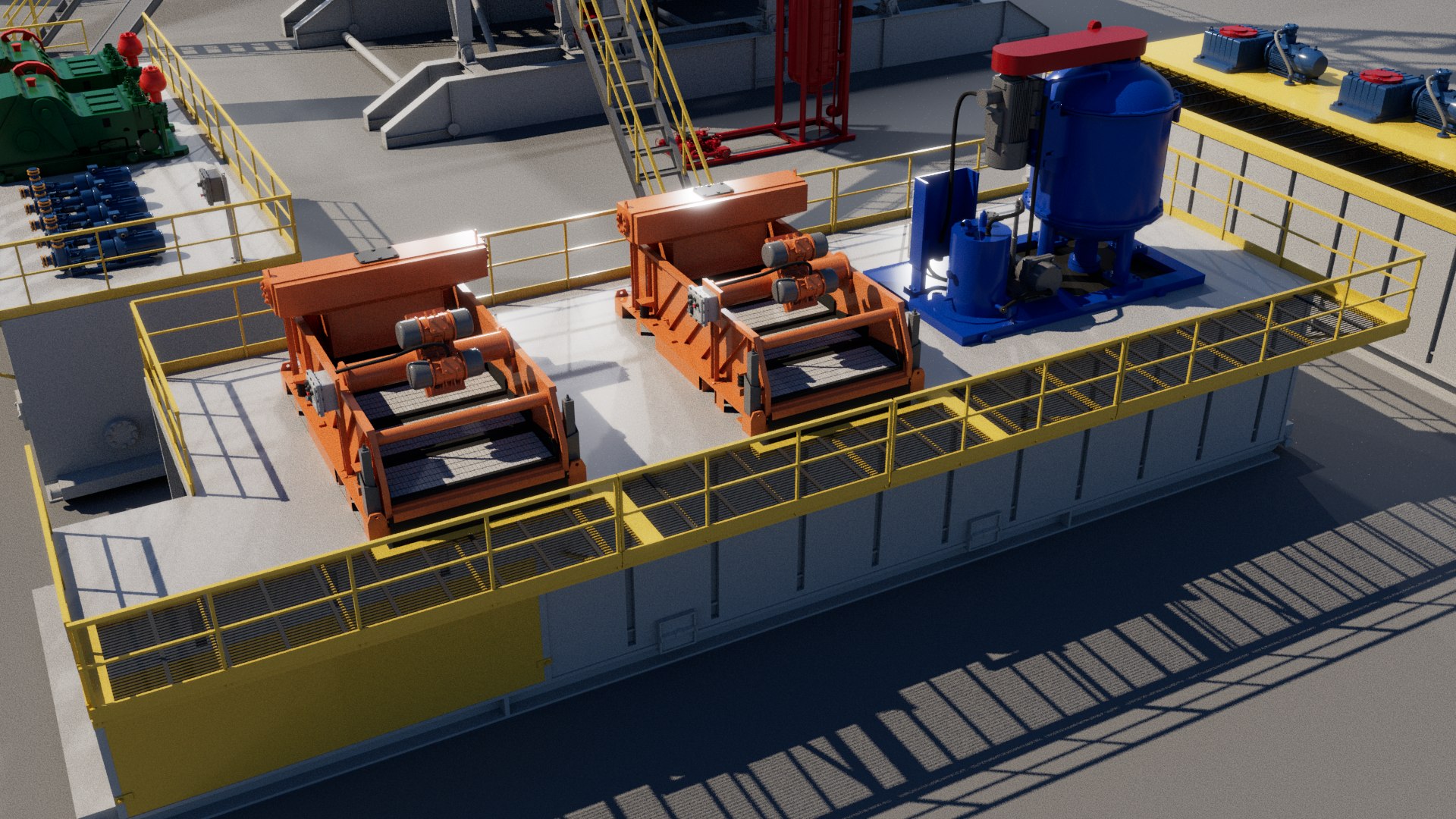 Oil Drilling Equipment Compilation 3D - TurboSquid 2140925