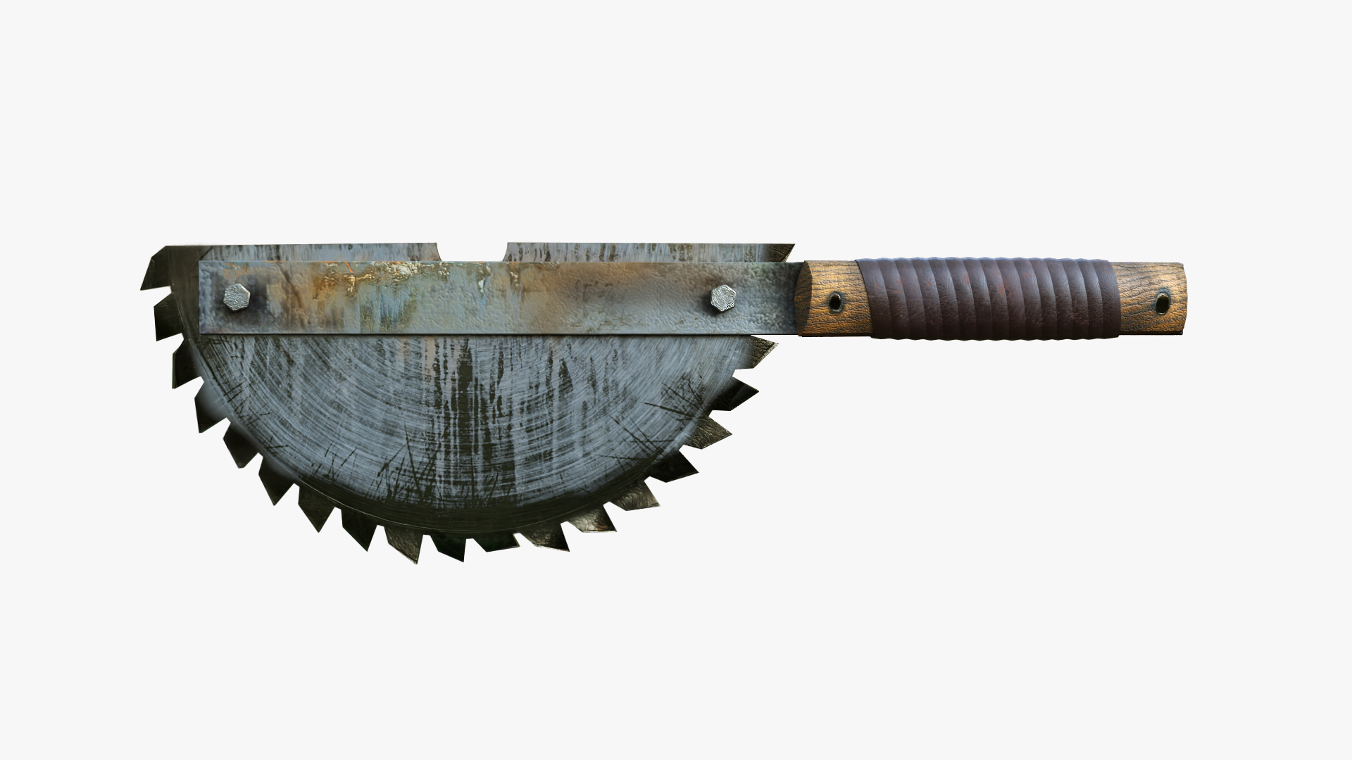 Post-apocalyptic Cutting Weapons 3D Model - TurboSquid 1936938