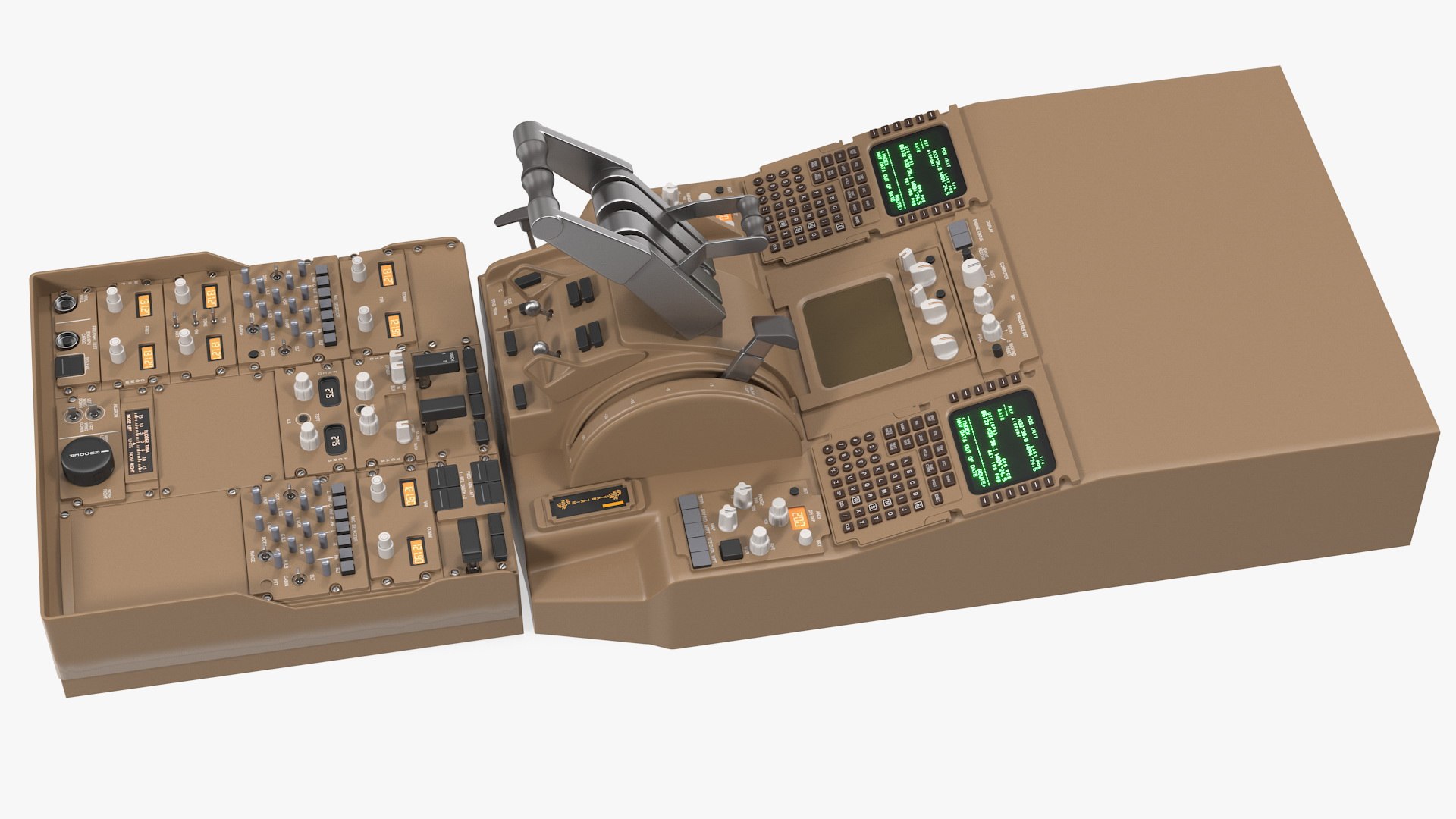 Helicopter control panels 3 3D - TurboSquid 1487780