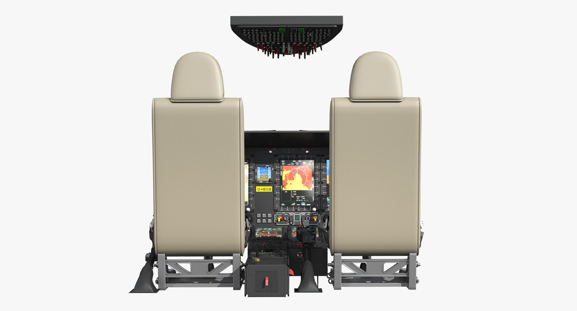 Helicopter control panels 3 3D - TurboSquid 1487780