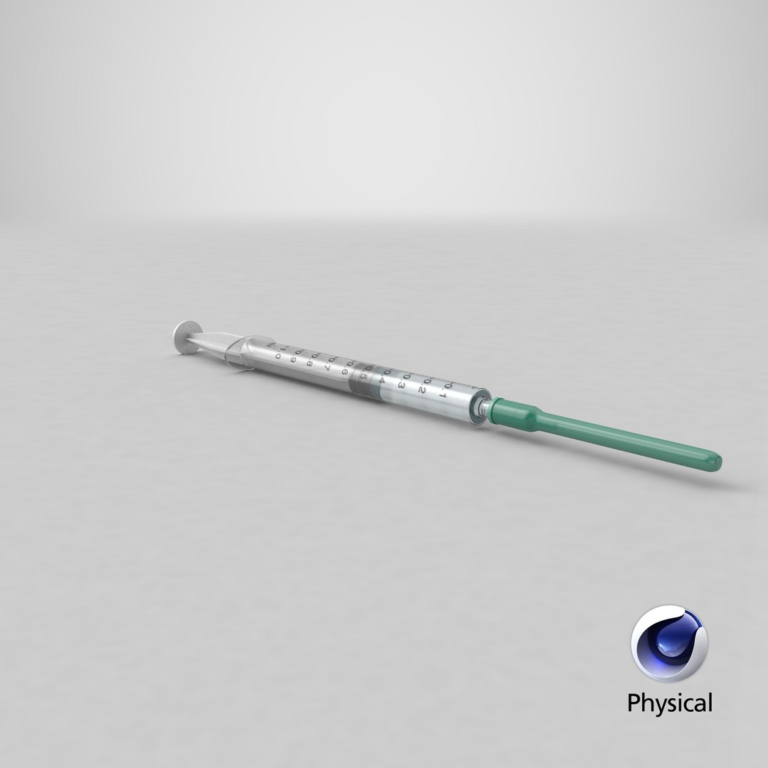 3D Real Syringe Model - TurboSquid 1578946