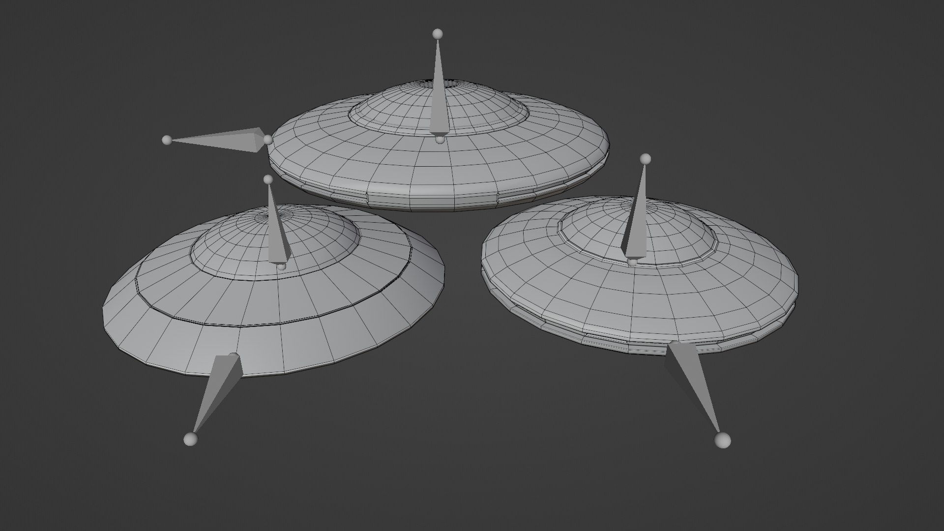 3D Model Alien Spaceships - TurboSquid 1984719
