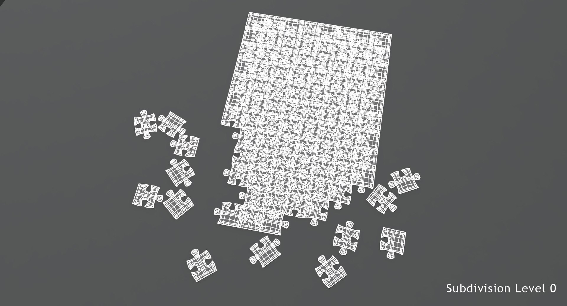 Custom Puzzle 3D Model - TurboSquid 1221994