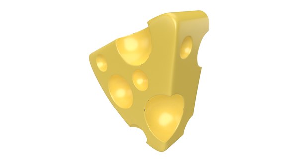 Cartoon Cheese 3D model - TurboSquid 1954939