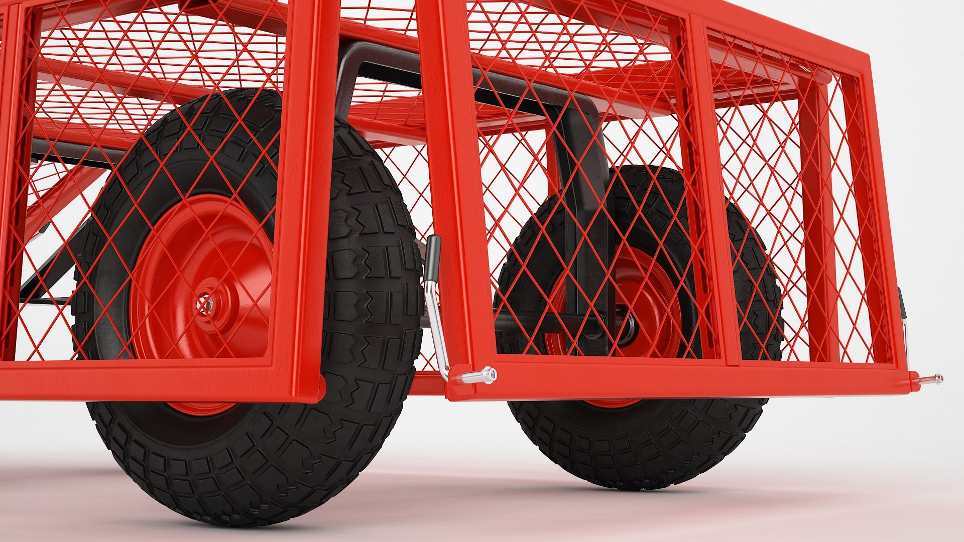 Garden Trolley Open 03 3D Model - TurboSquid 2230439