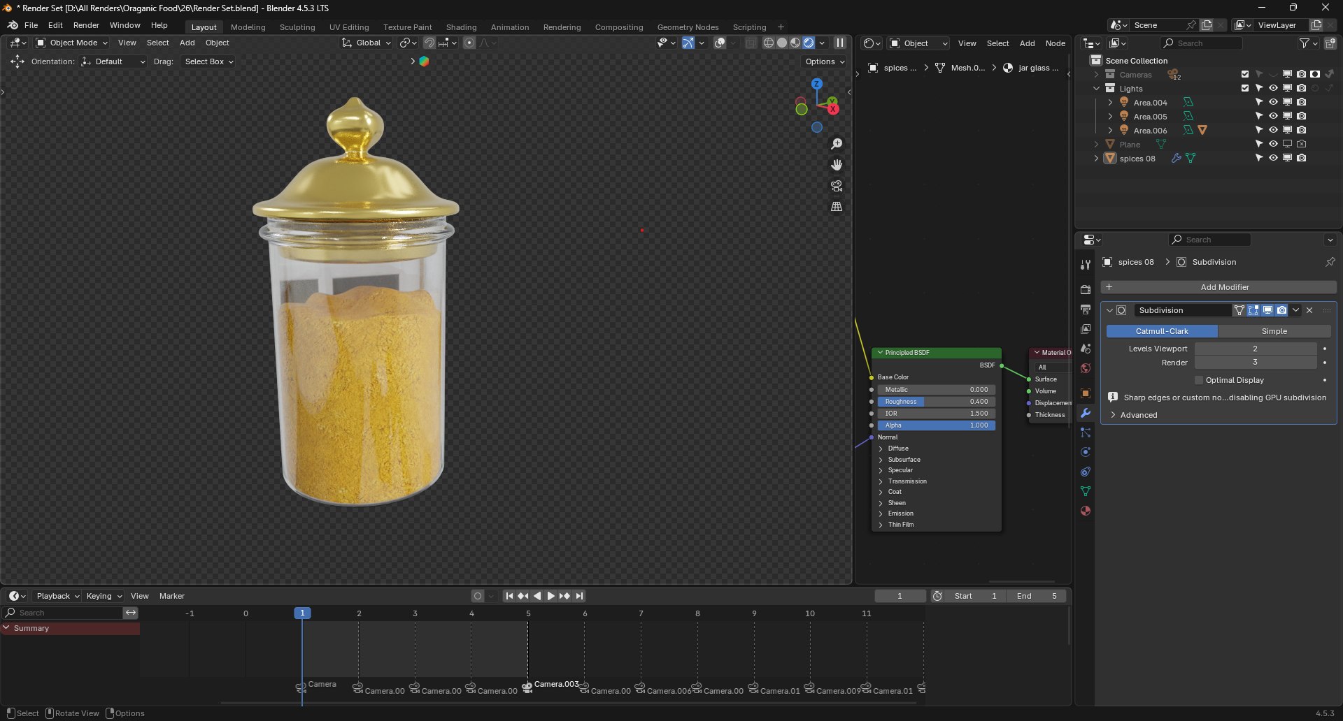 Turmeric Model - TurboSquid 2477780