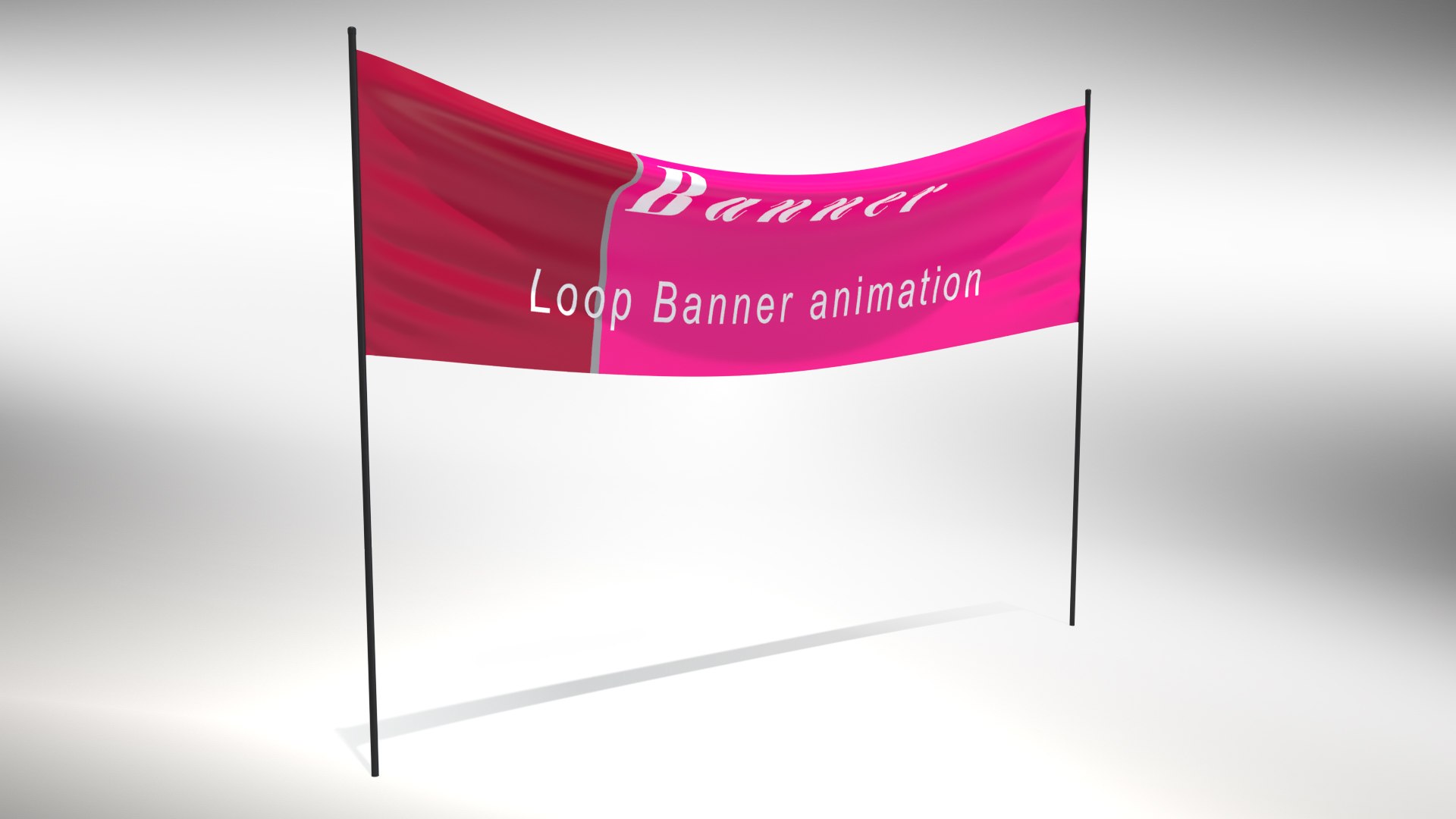 3D hanging banner - TurboSquid 1688648