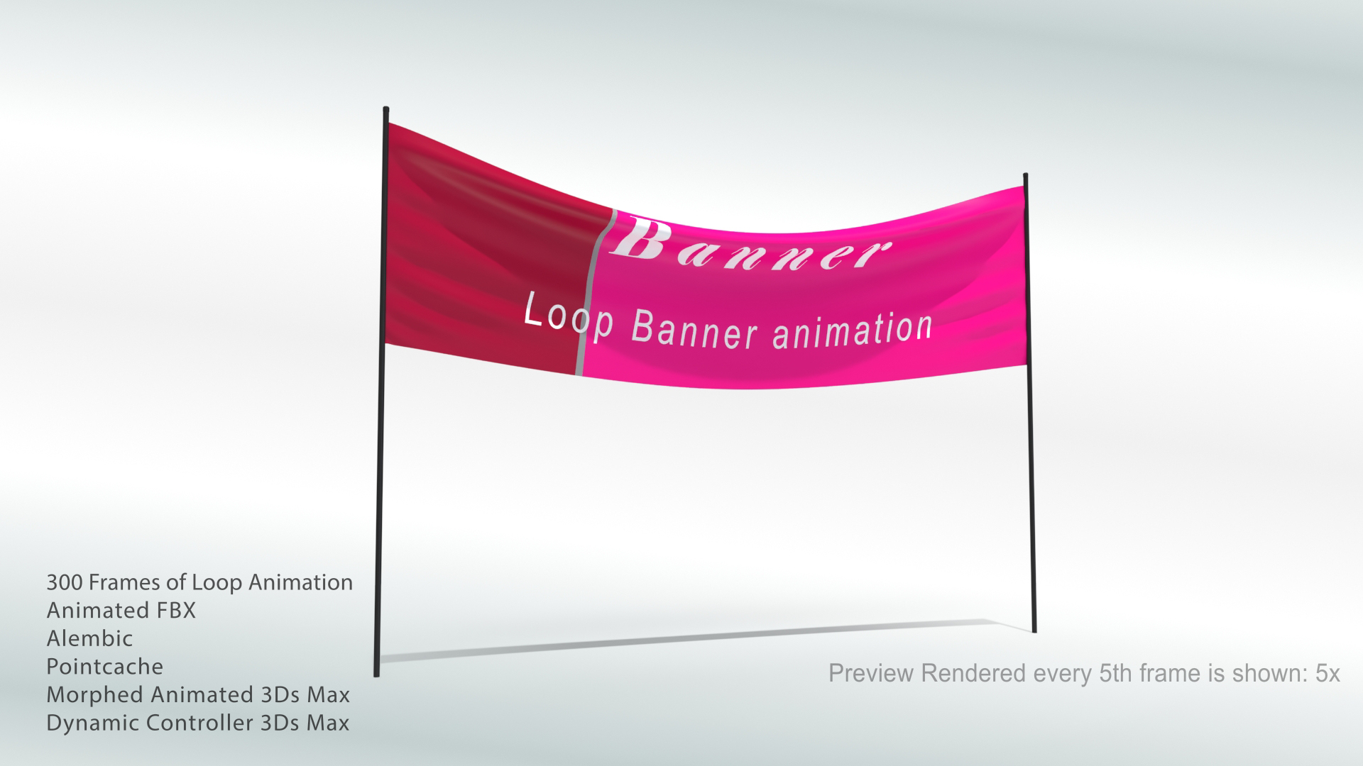 3D Hanging Banner - TurboSquid 1688648