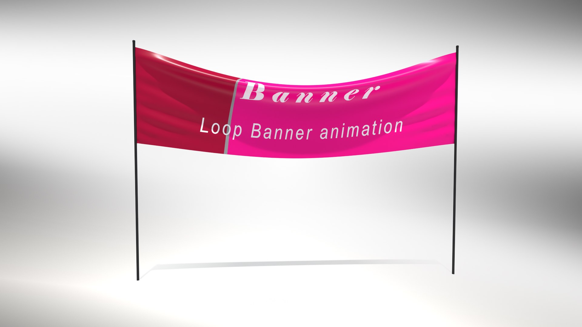 3D Hanging Banner - TurboSquid 1688648