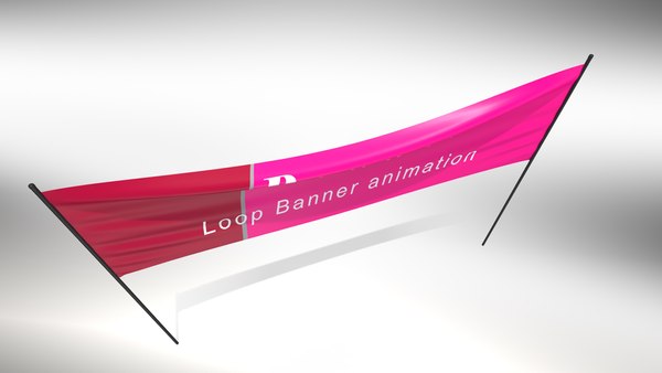 3D hanging banner - TurboSquid 1688648