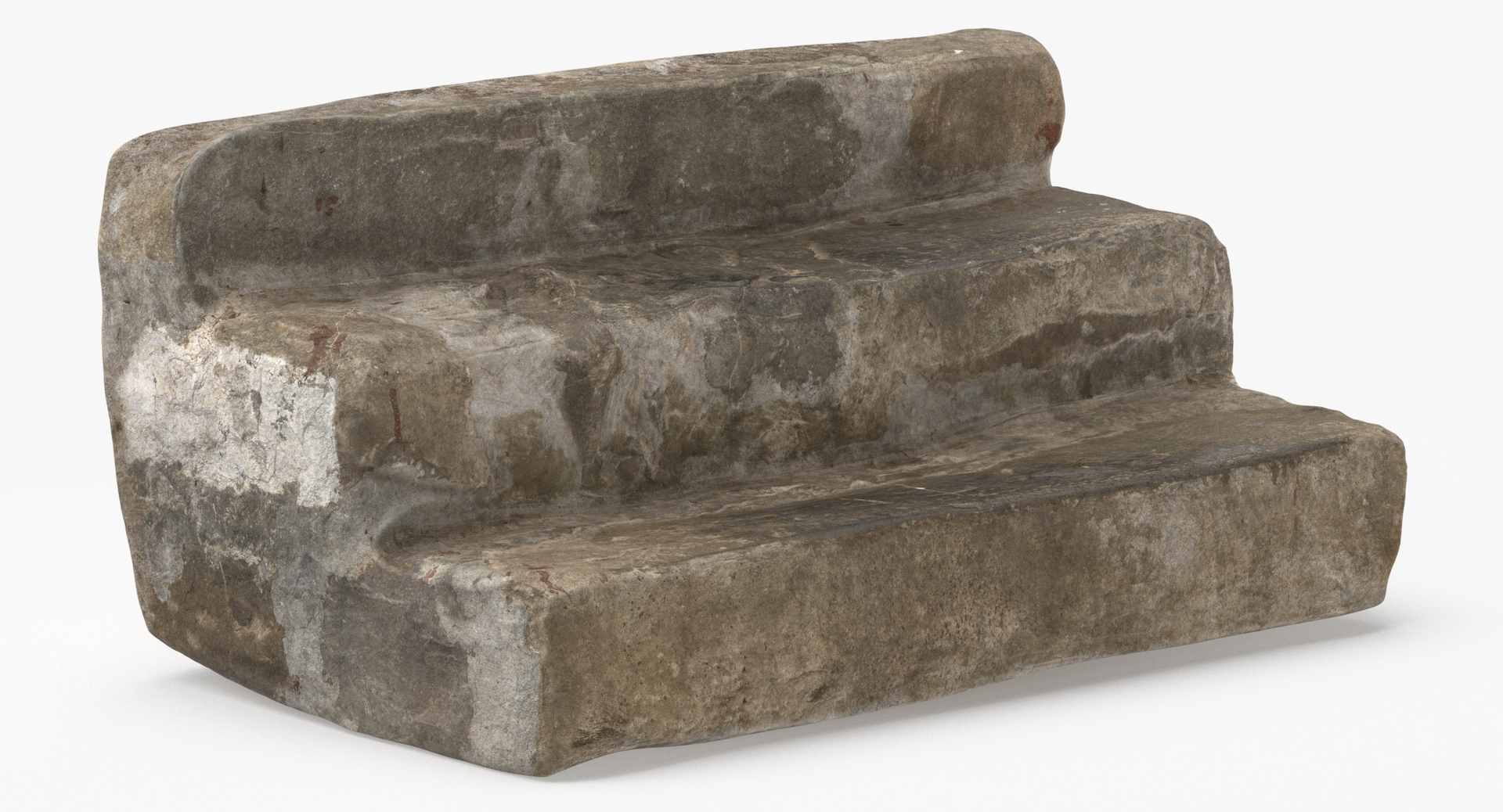 3D Model 19th Century Bulgarian Rock Steps 01 - TurboSquid 2249354