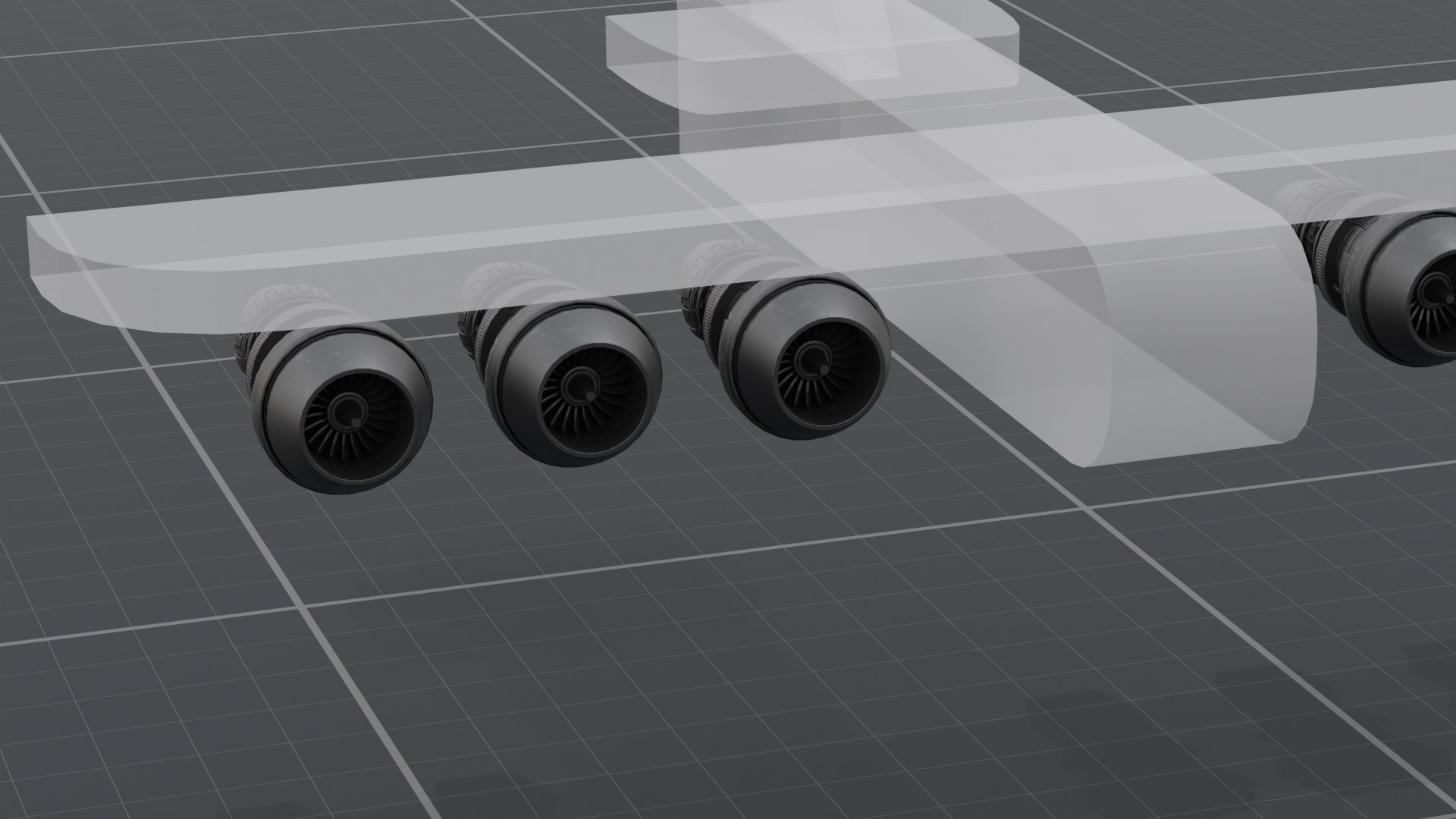 3D Thruster With Turbofan Engine And Airbrake - TurboSquid 2122956