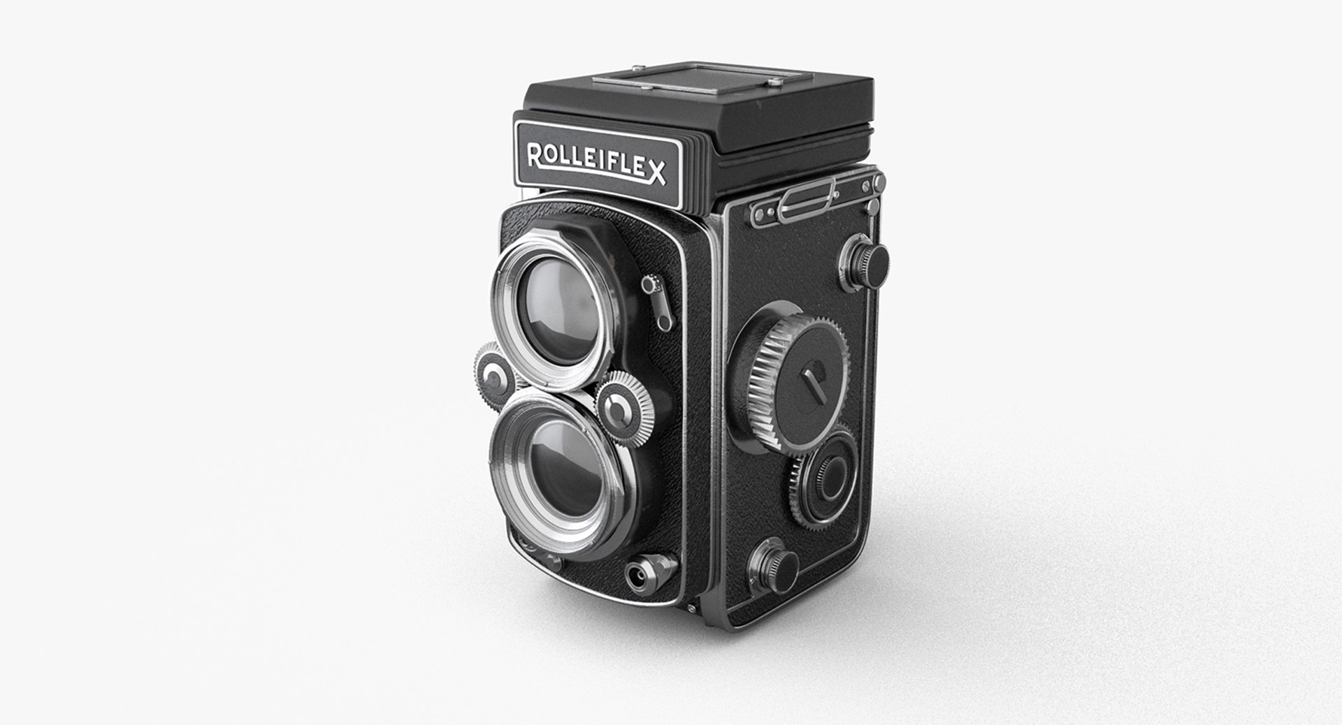 Rolleiflex film camera 3D model - TurboSquid 1195562
