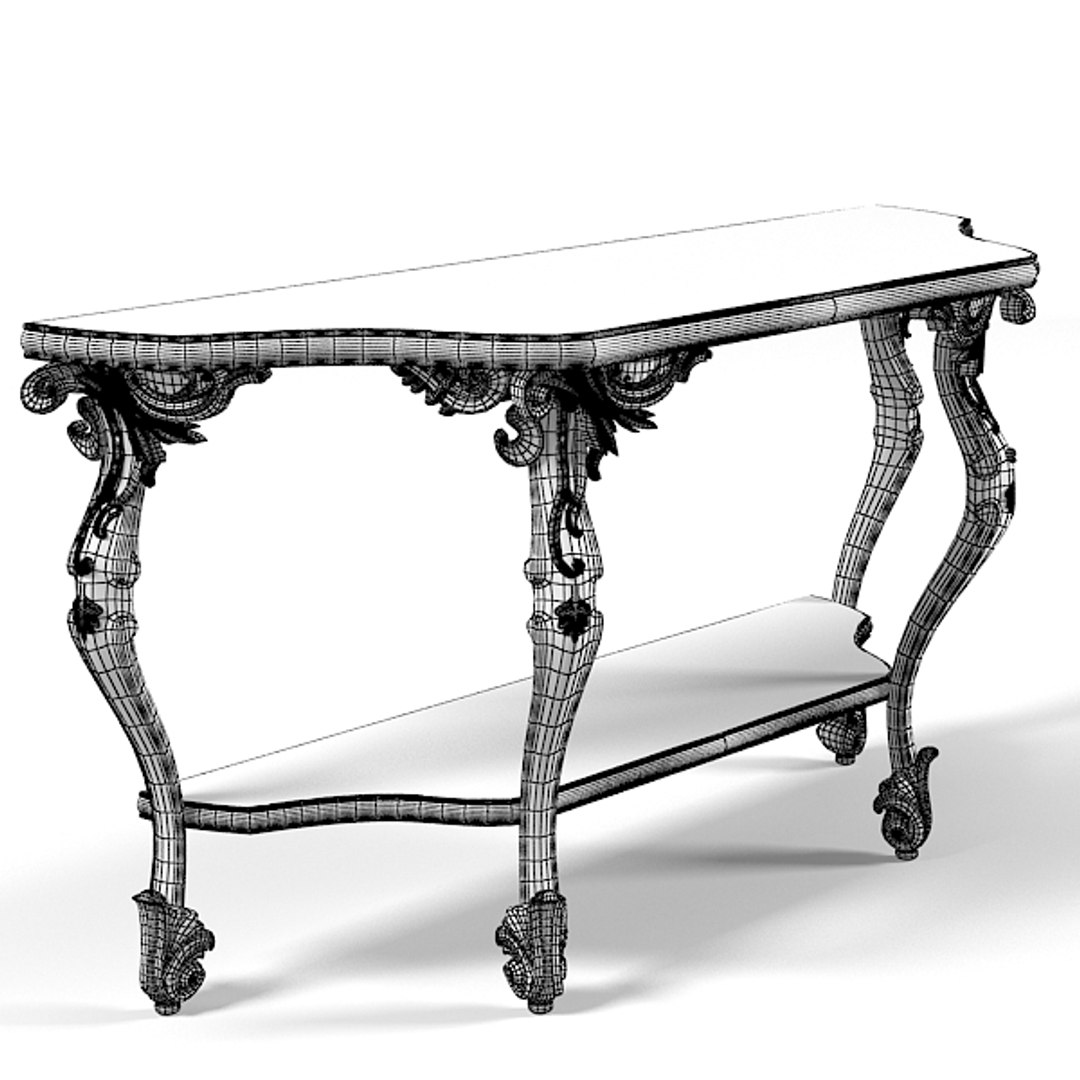 Chelini Classic Console 3d Model