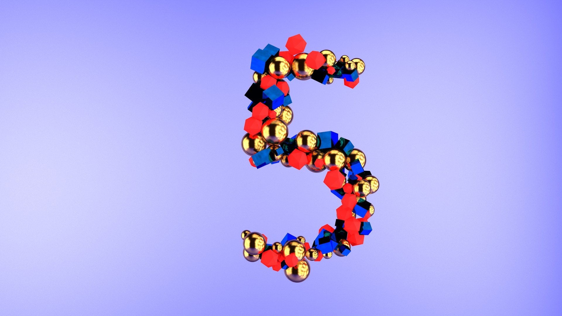 3D Countdown Numbers 5 TO 0 Model - TurboSquid 1756464