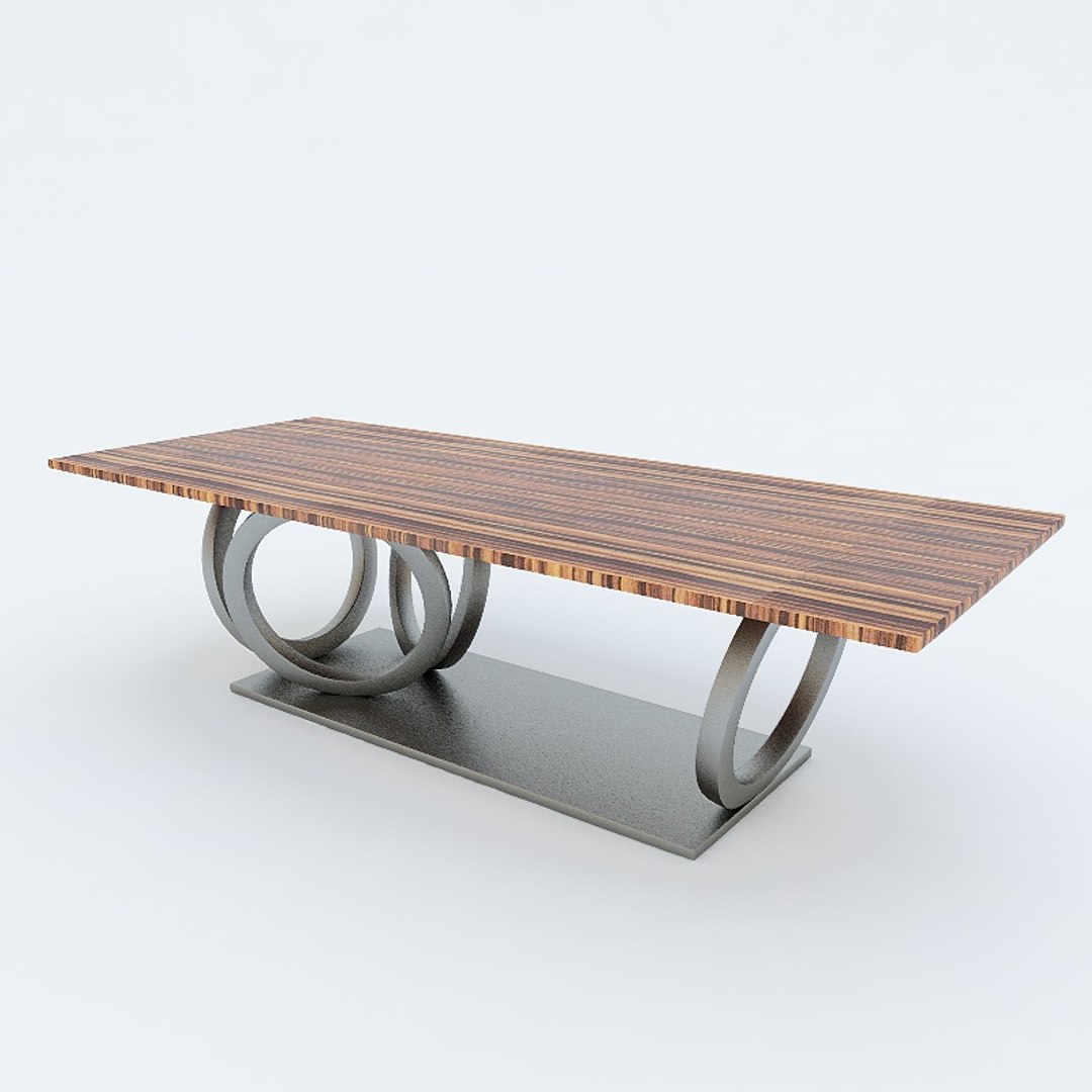 3d casa table model