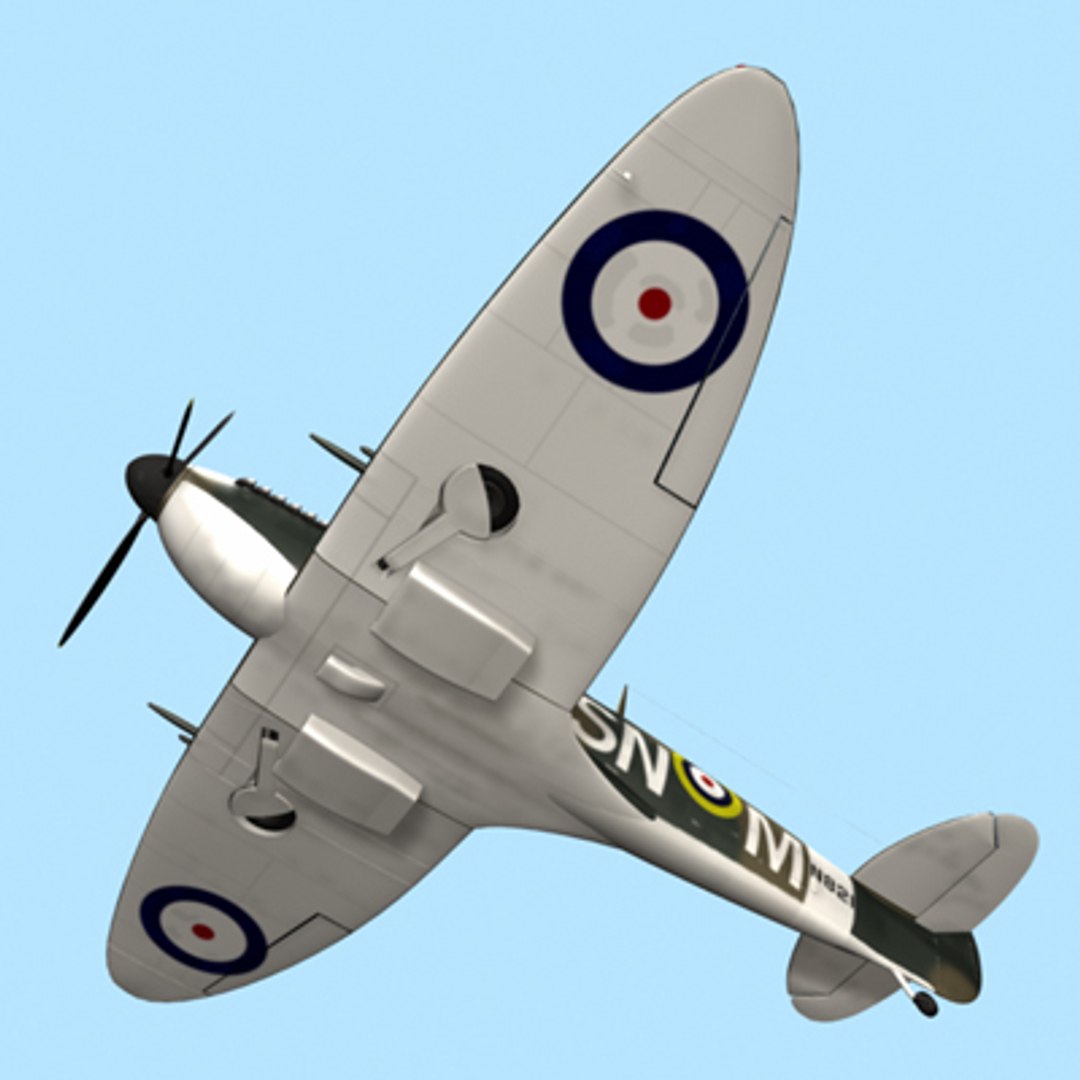 Ww2 Spitfire 3d Model