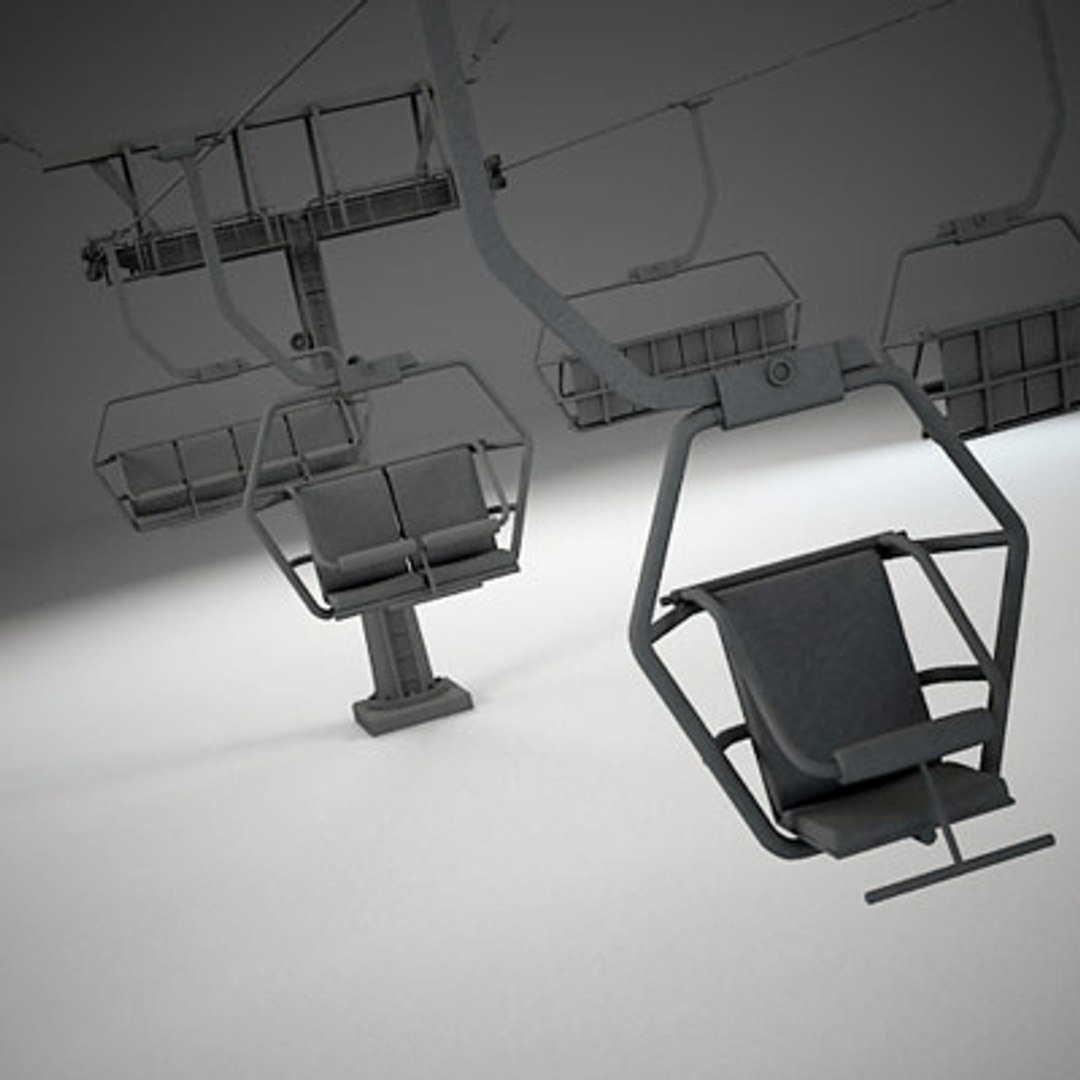 lift chair 3d 3ds