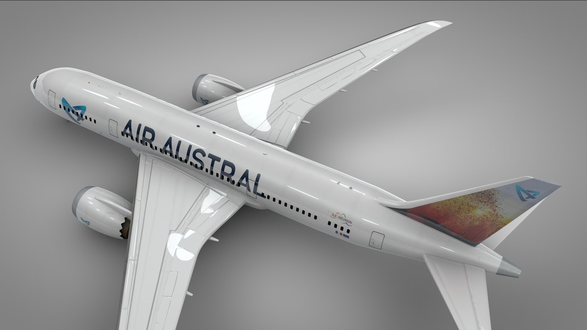 3D Boeing 787 Dreamliner Air - TurboSquid 1611972