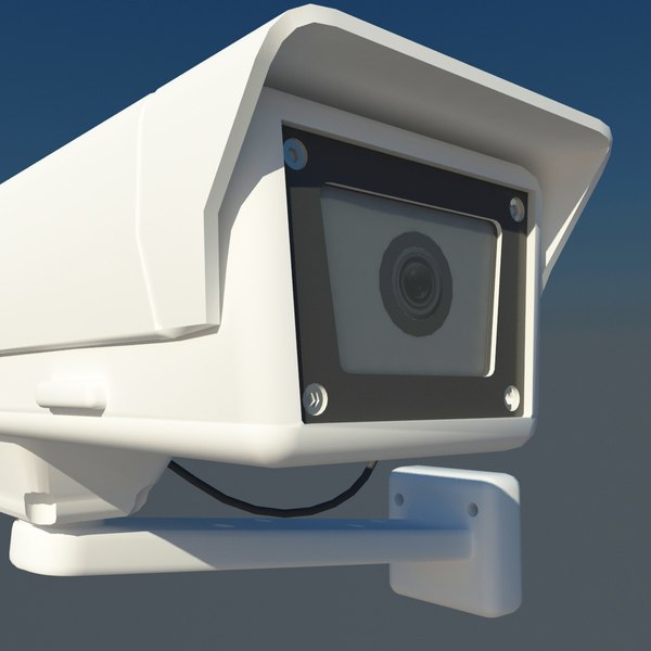 security camera 3d model