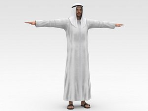 Arab Man 3D Models for Download | TurboSquid